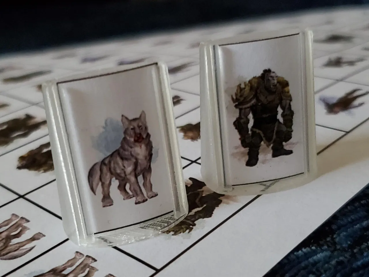 Tabletop RPG creature tokens by Mike Sander | Download free STL model ...