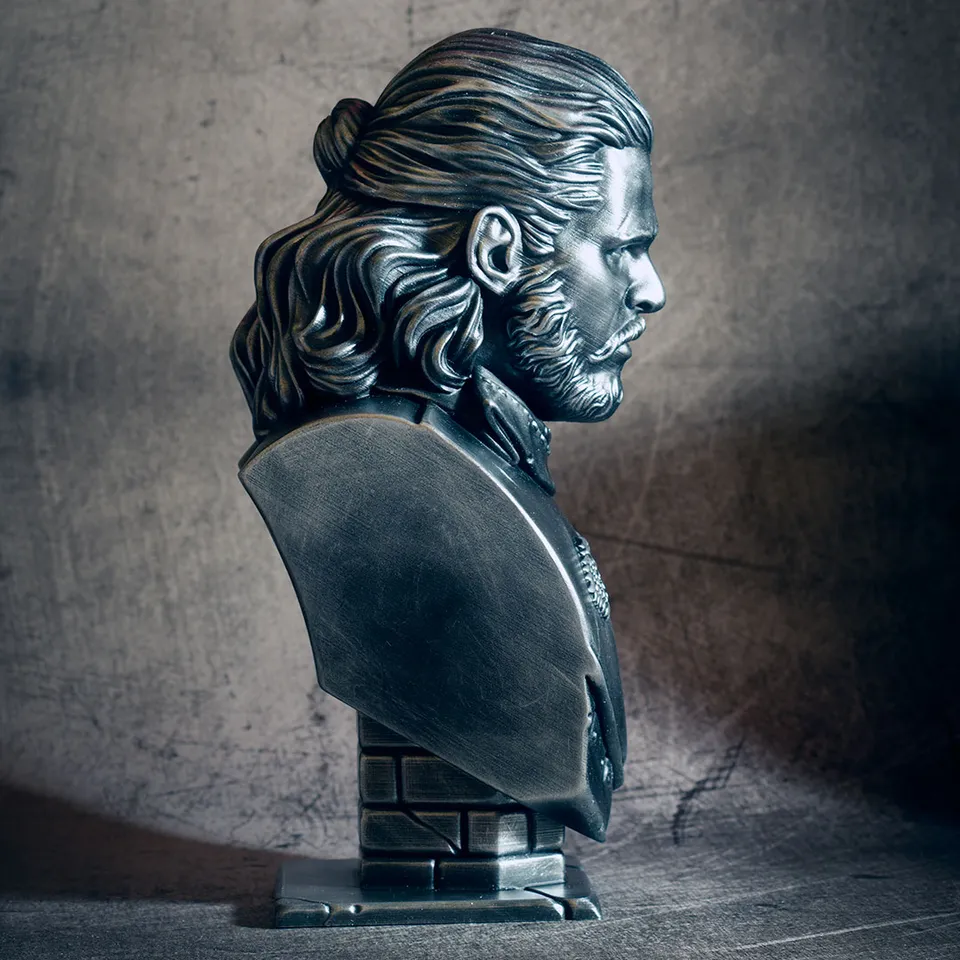 Jon Snow bust by Eastman | Download free STL model | Printables.com