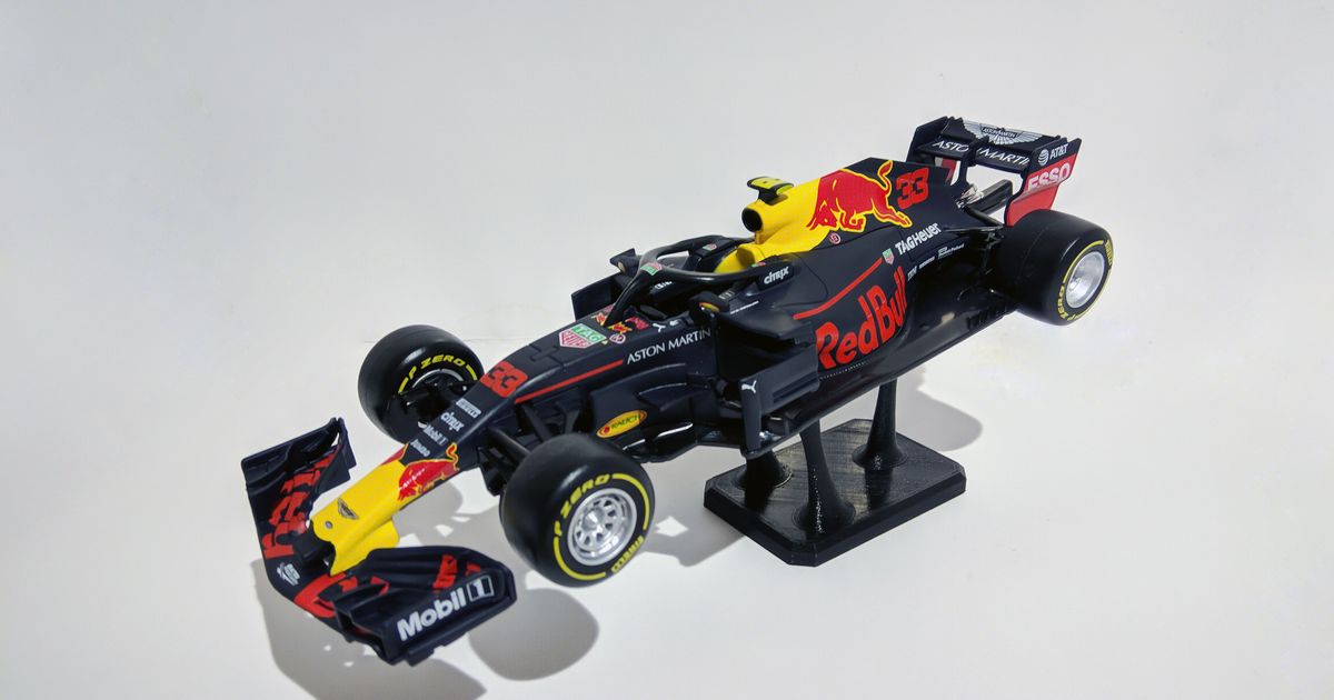 Red Bull F1 Miniature Stand #3 by The3Designer | Download free STL ...