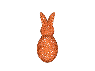Creality Rabbit Voronoi by Den | Download free STL model | Printables.com