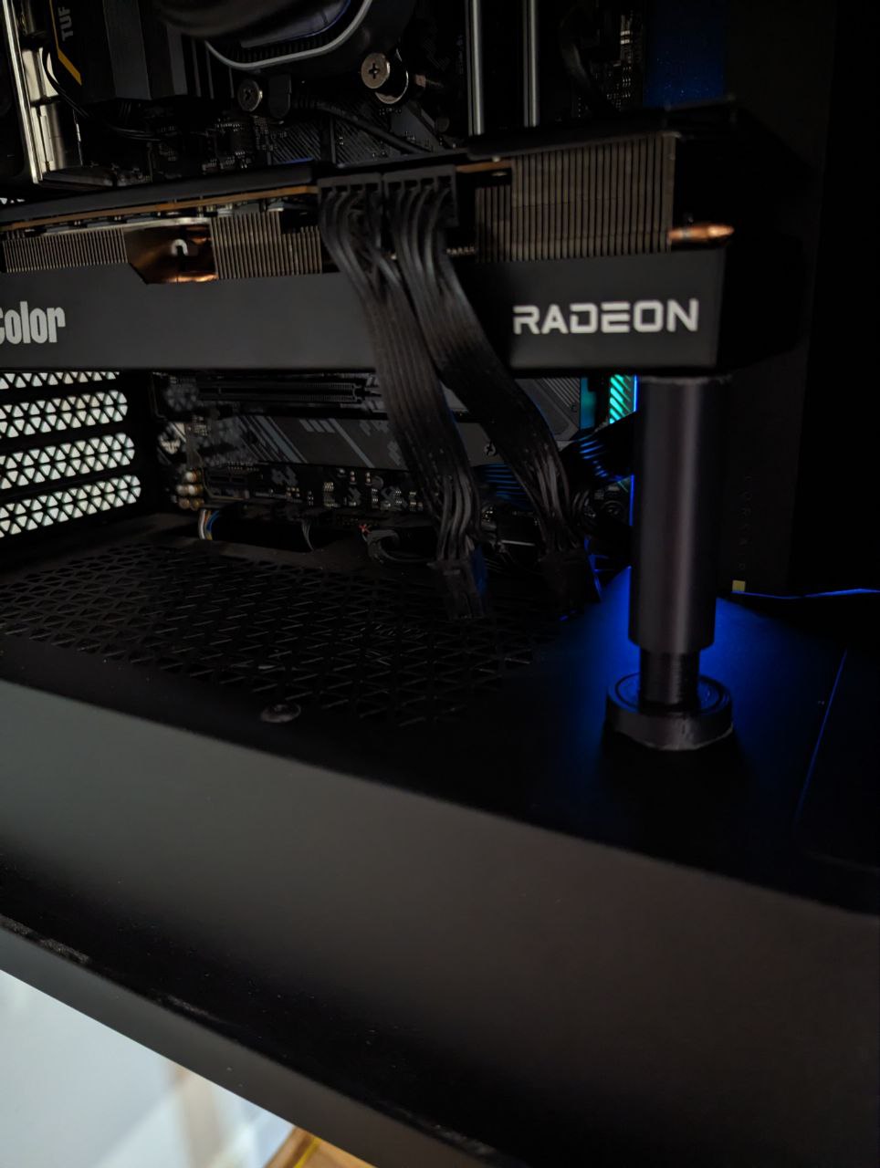 GPU Brace 70-120mm by clarktheshark | Download free STL model ...