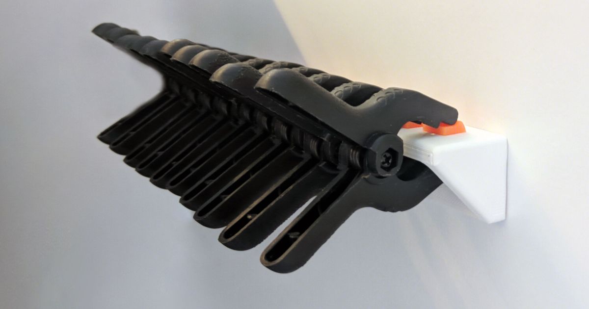 Mini Spring Clamp Bracket by The3Designer | Download free STL model ...