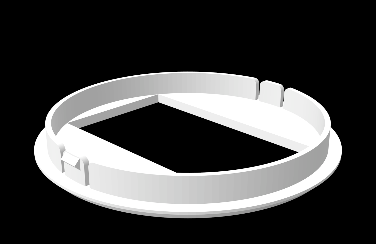 Cardboard Spool Hubcap Rectangular Hygrometer Holder by Greg | Download ...