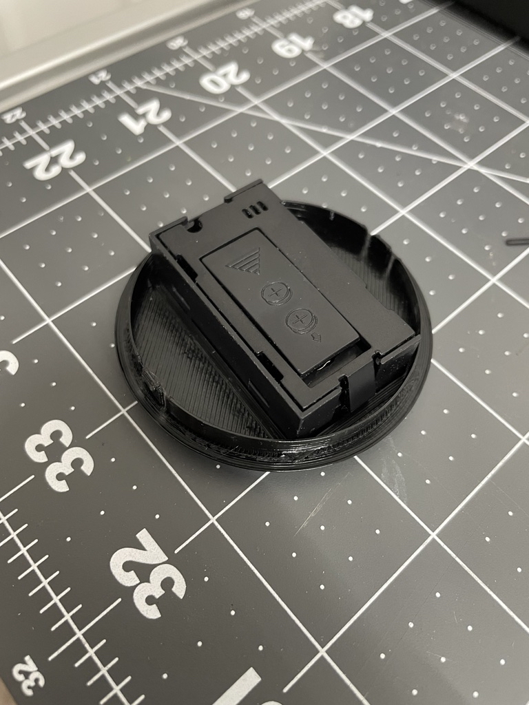 Cardboard Spool Hubcap Rectangular Hygrometer Holder by Greg | Download ...