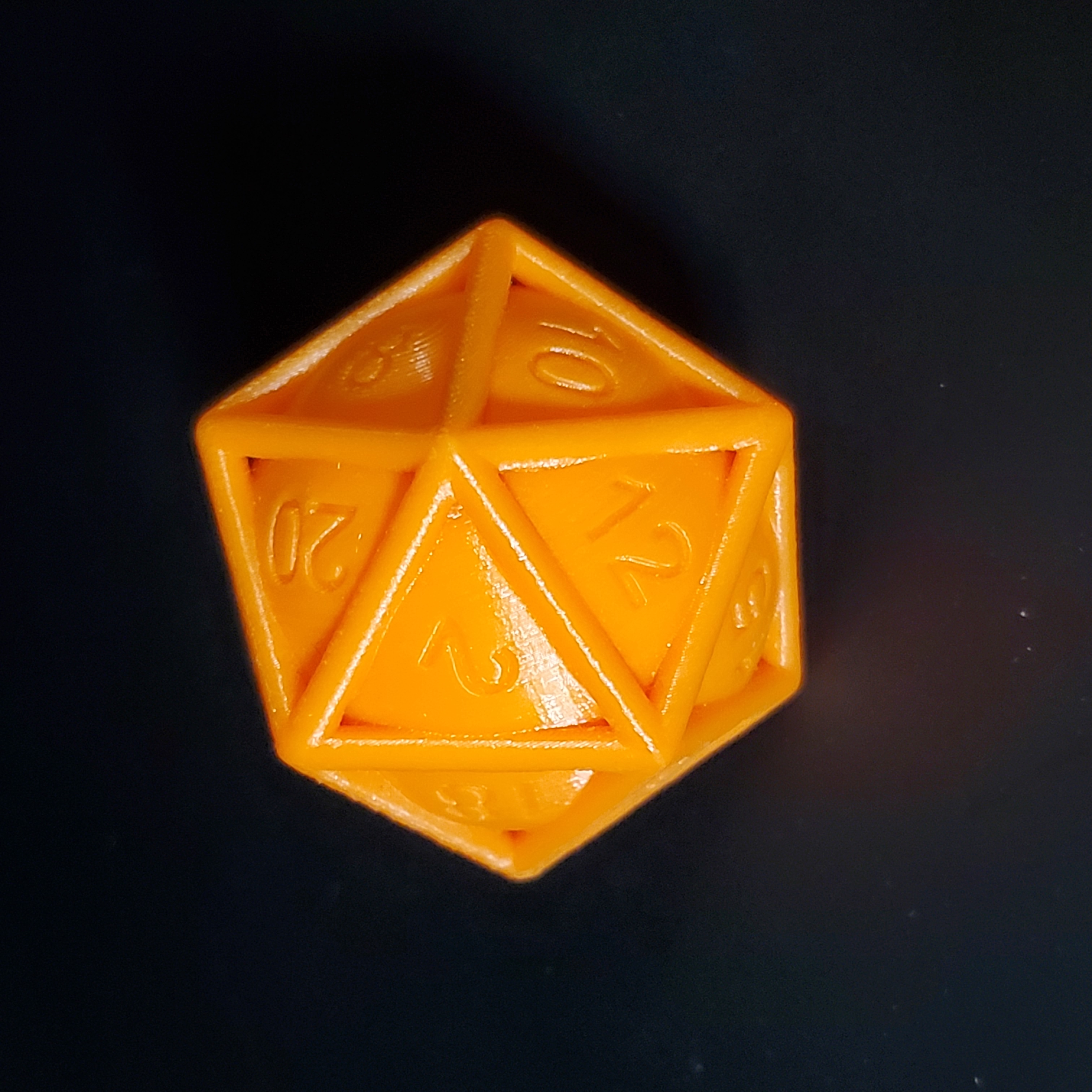 Wireframe D20 by Mike Sander | Download free STL model | Printables.com