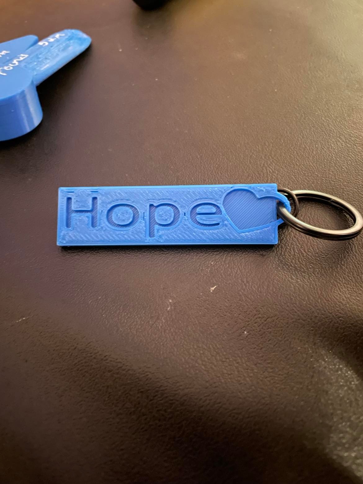 Hope Heart Keychain by Kodiak3D | Download free STL model | Printables.com