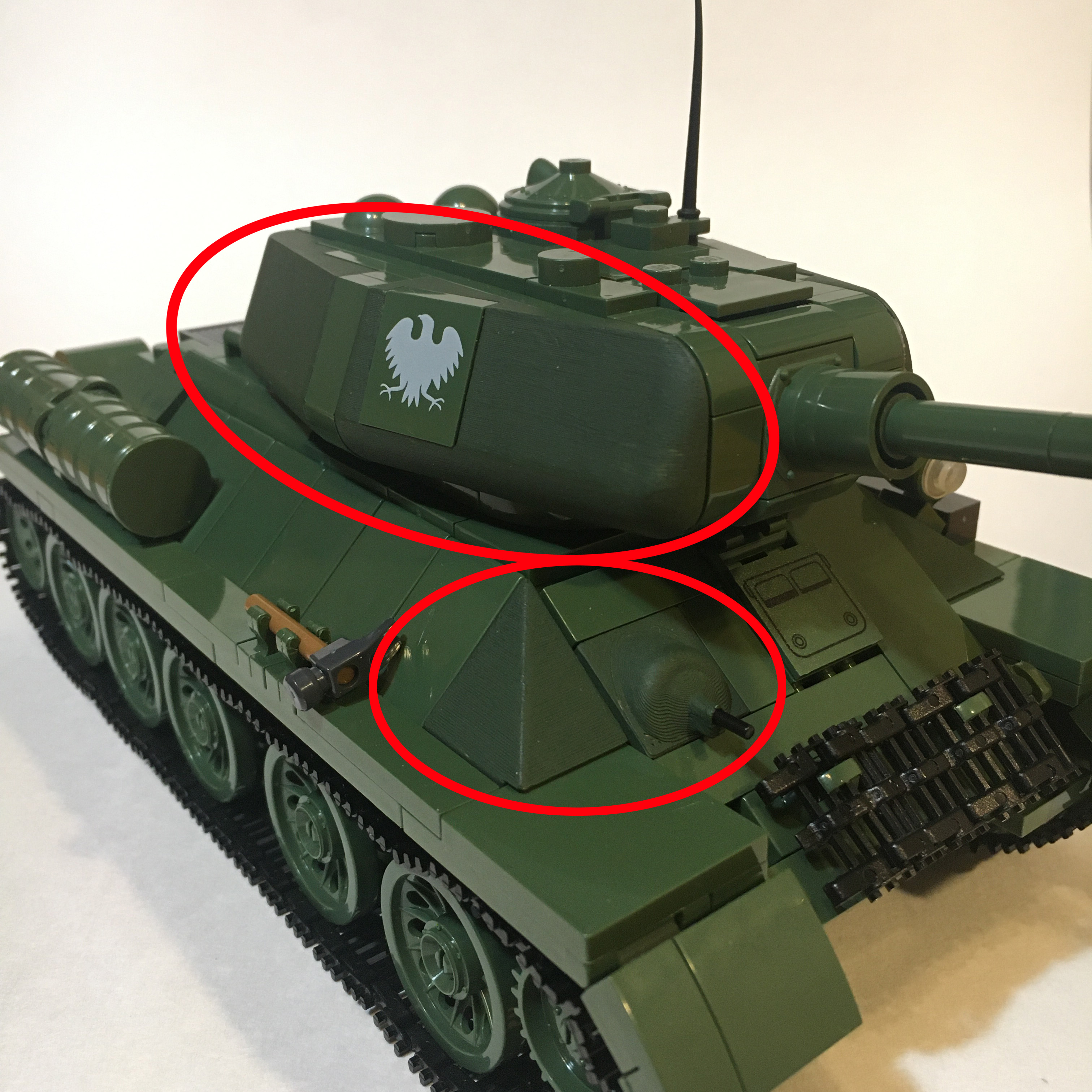 Cobi T-34-85 Upgrade Parts by yoyothechicken | Download free STL model ...