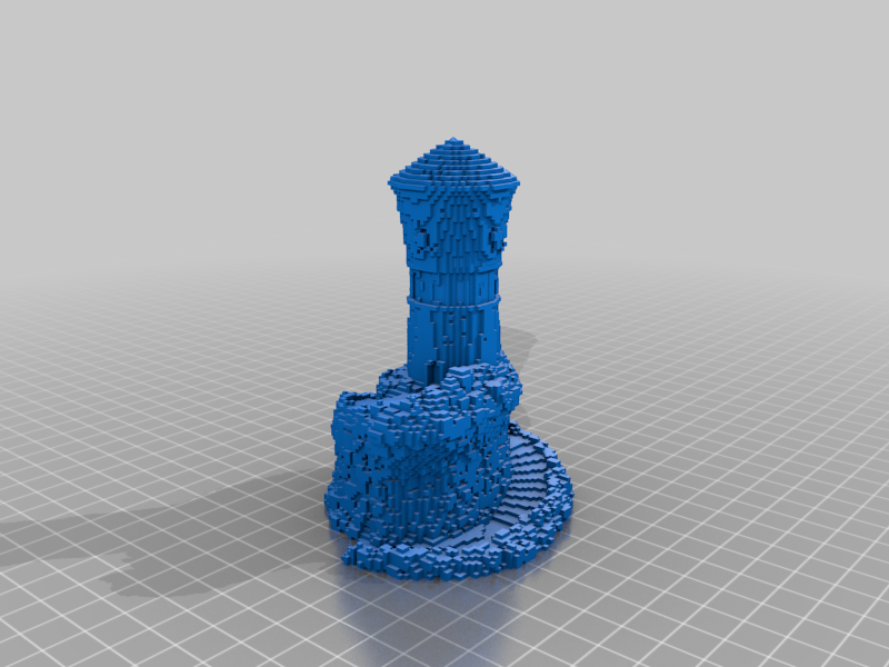 Blocky Mini Lighthouse - Forbidden Watchtower Remix by Utku | Download ...