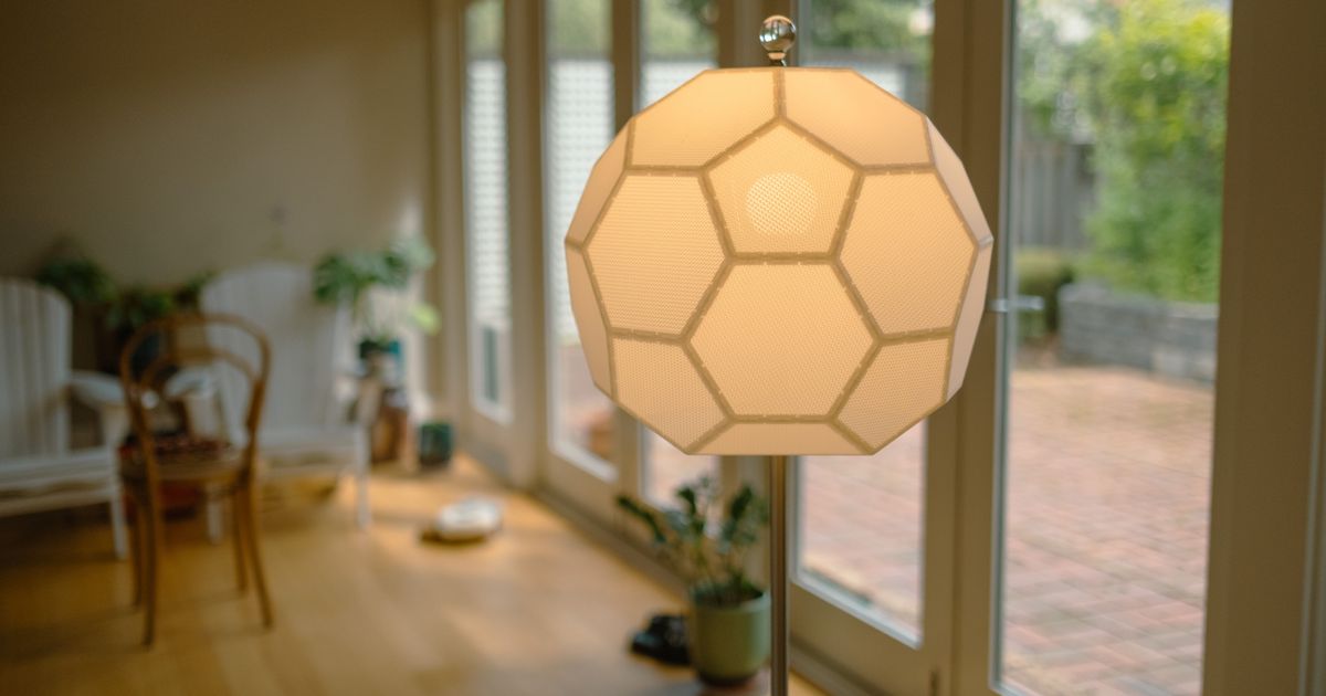 Geometric Lamp Shade by Callan McNamara | Download free STL model ...