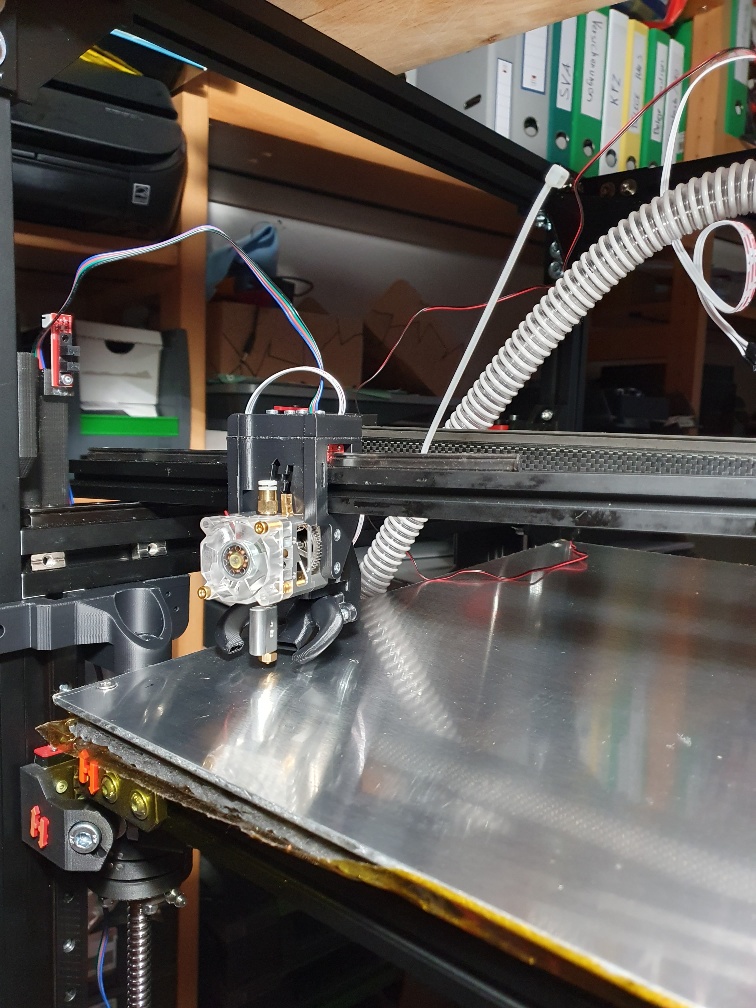 Mod for the HevOrt printer for the x carriage HD9 toprail von Florian ...
