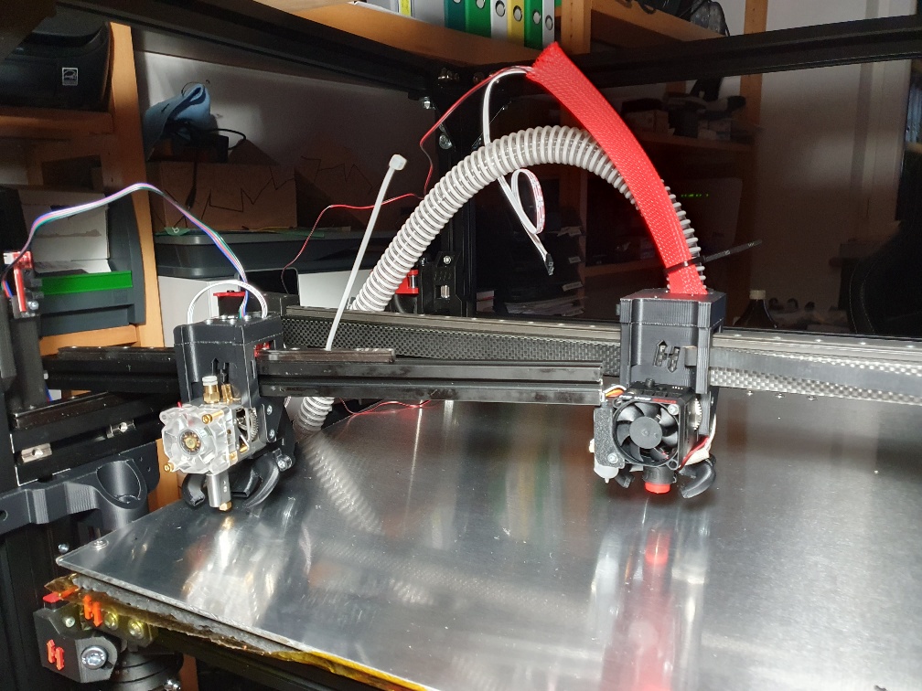 Mod for the HevOrt printer for the x carriage HD9 toprail von Florian ...
