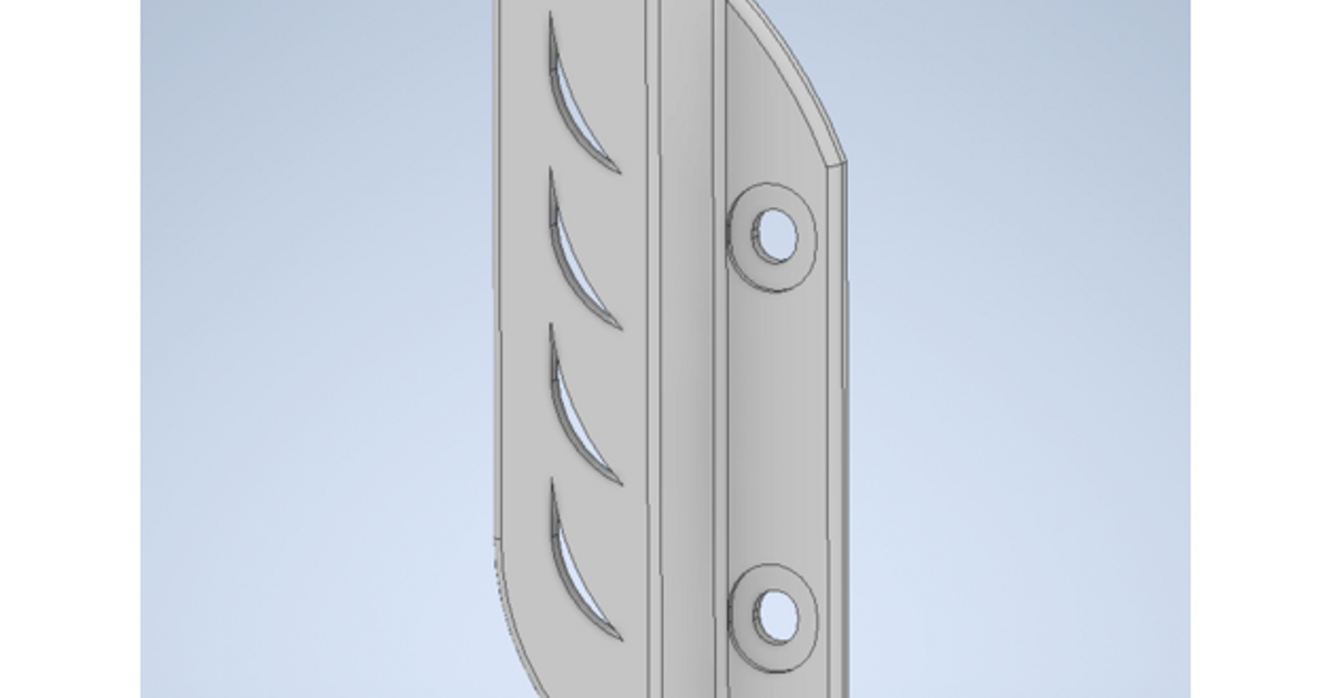 Rear brake protection by lorenzo pisoni | Download free STL model ...