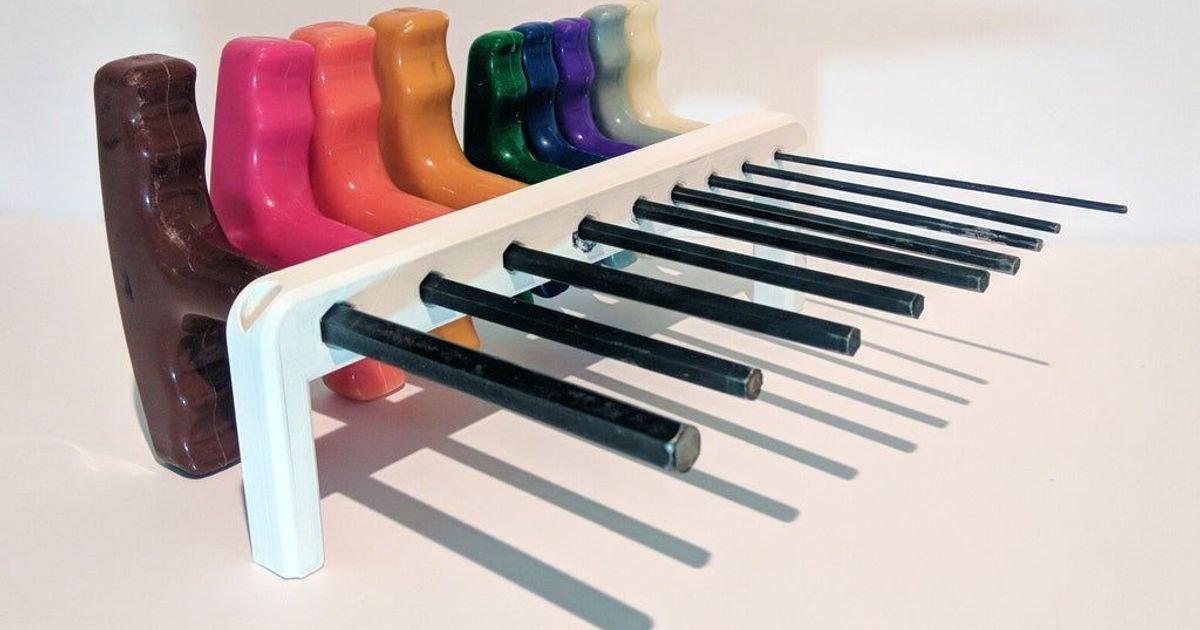 Hex Key Holder V2 by The3Designer | Download free STL model ...