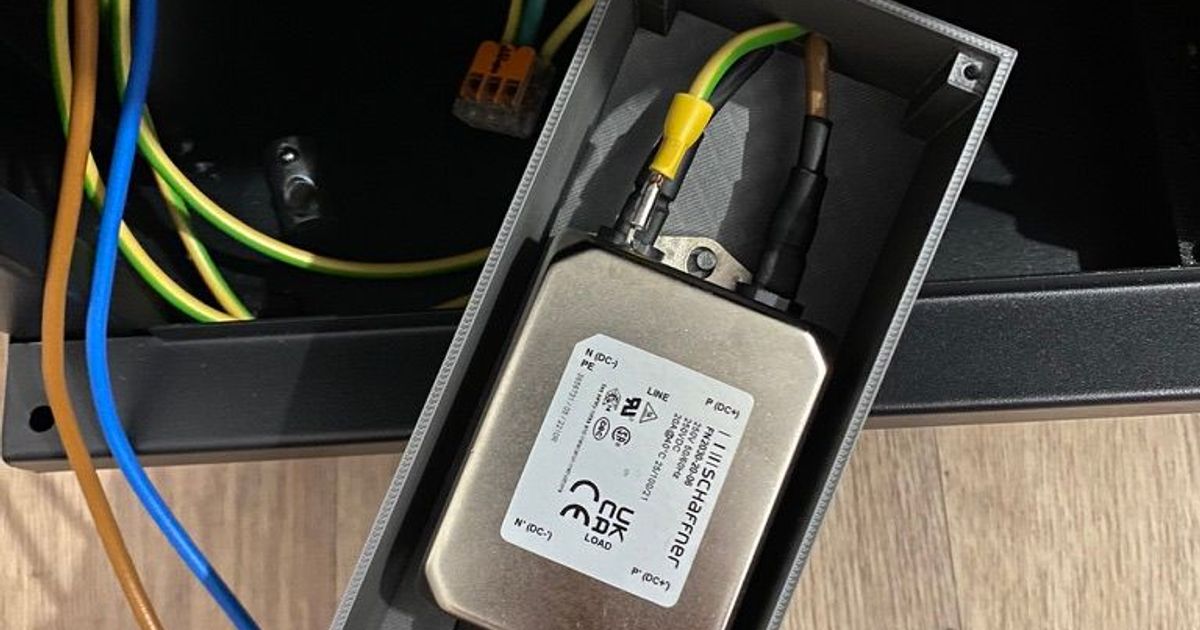 Box EMI Filter schaffner 20A by mafikes | Download free STL model ...