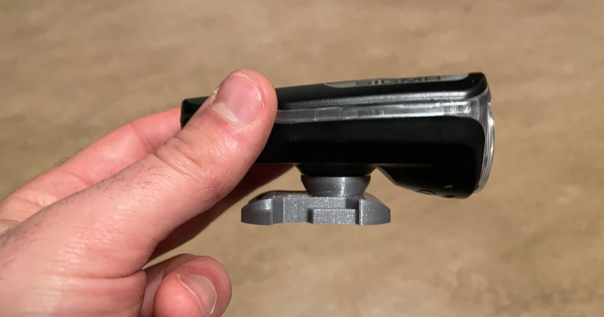 Sigma Aura 80 to Gopro Quick Release Mount by rowertg | Download free ...