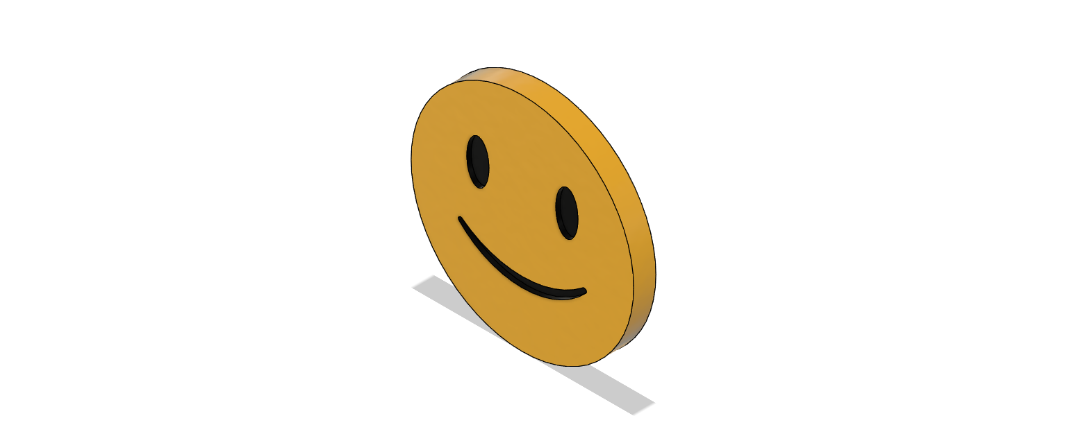 Smiley / Emoji Faces bundle 50mm size by Hera | Download free STL model ...