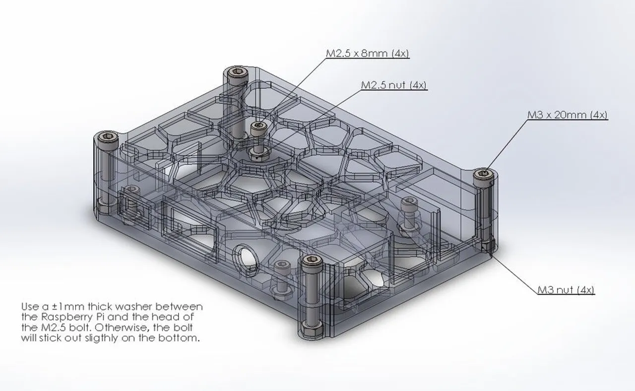 Raspberry Pi 3B+ Case by The3Designer | Download free STL model ...