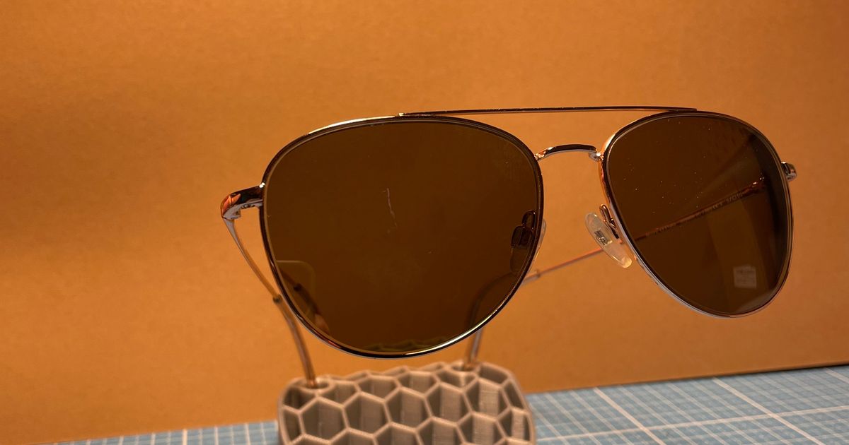 Simple Eyeglass Holder By Stulli Download Free Stl Model