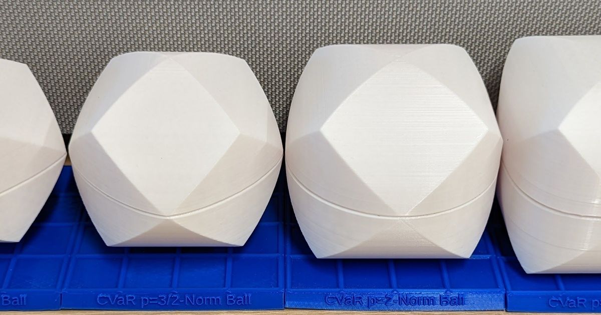CVaR Norm Balls by Prof_Grimmer | Download free STL model | Printables.com