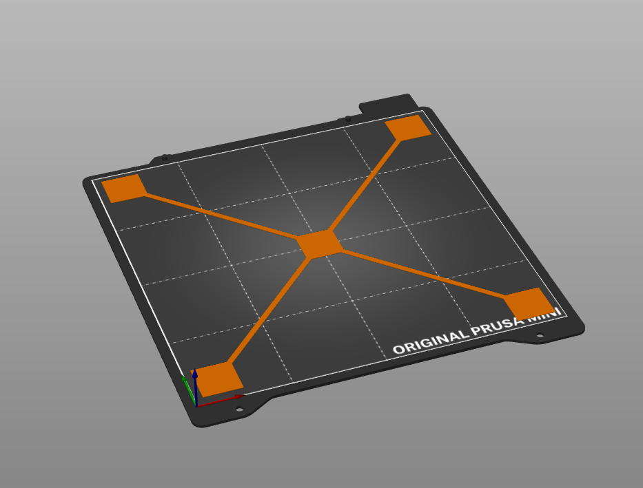 Prusa mini bed-level test por ICant3DPrint | Descargar modelo STL ...