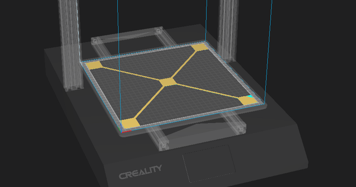 CR 10/s/v2/pro bed-level test by ICant3DPrint | Download free STL model ...