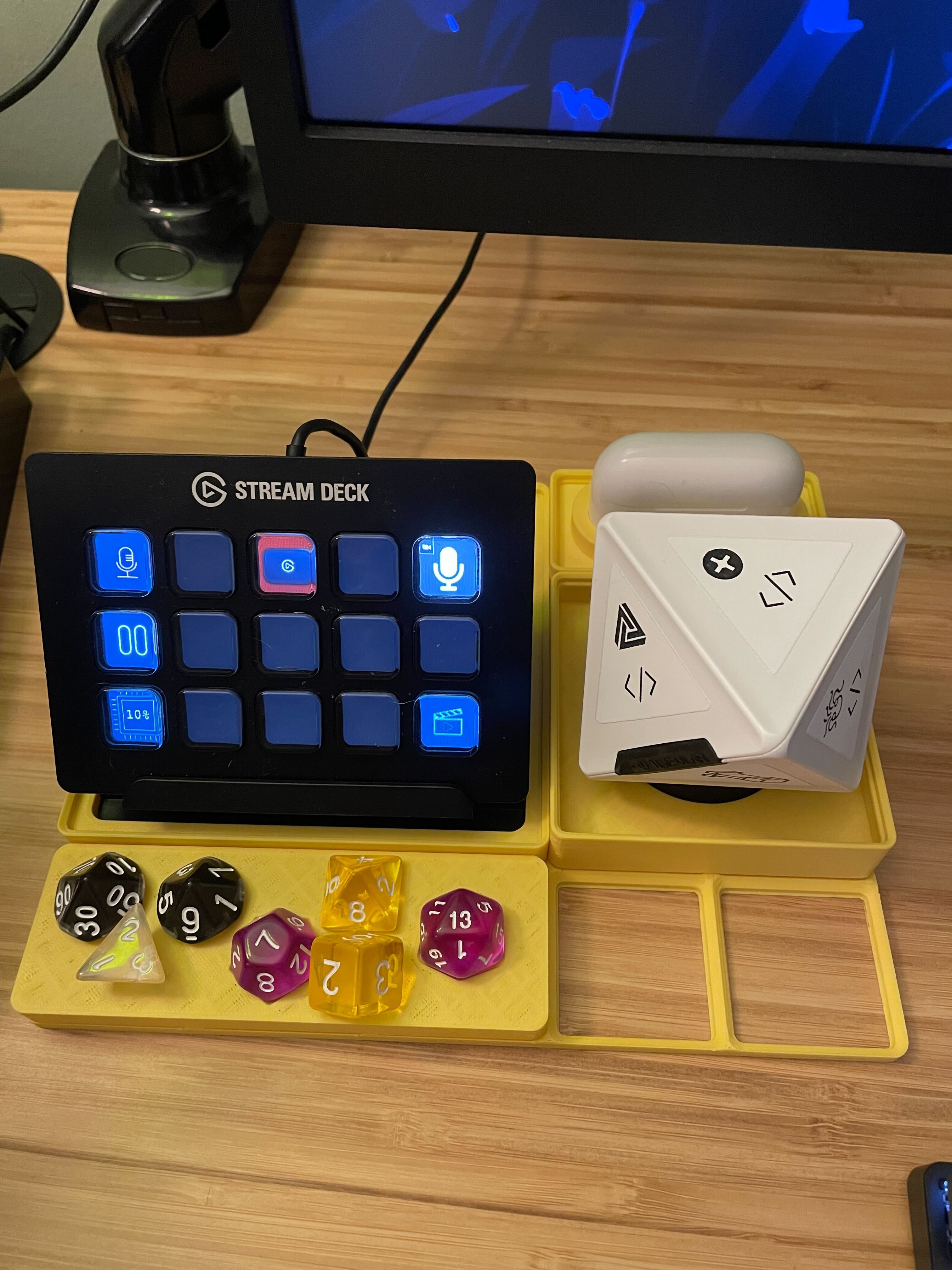 Gridfinity Timeular Tracker by techenby | Download free STL model ...