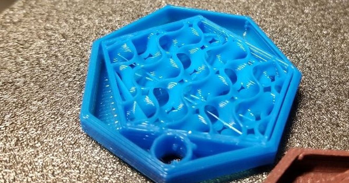 Visible Infill And Filament Sample by Ak-Adventurer | Download free STL ...