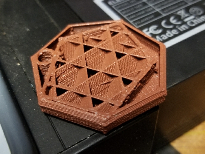 Visible Infill And Filament Sample by Ak-Adventurer | Download free STL ...