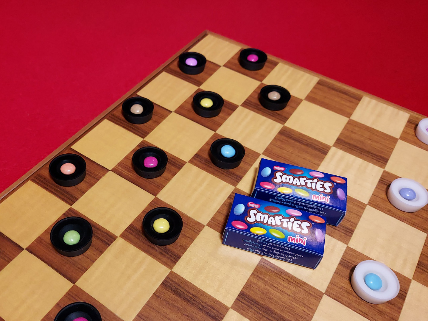 Checkers with Candies by giufini | Download free STL model | Printables.com