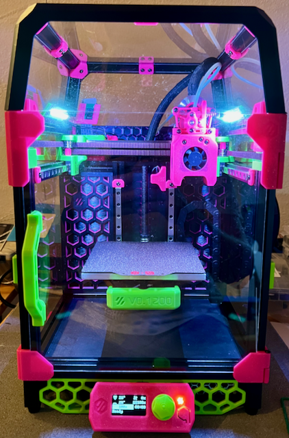Voron 0.1 back/midpanel with honeycomb pattern - multicolor by ...