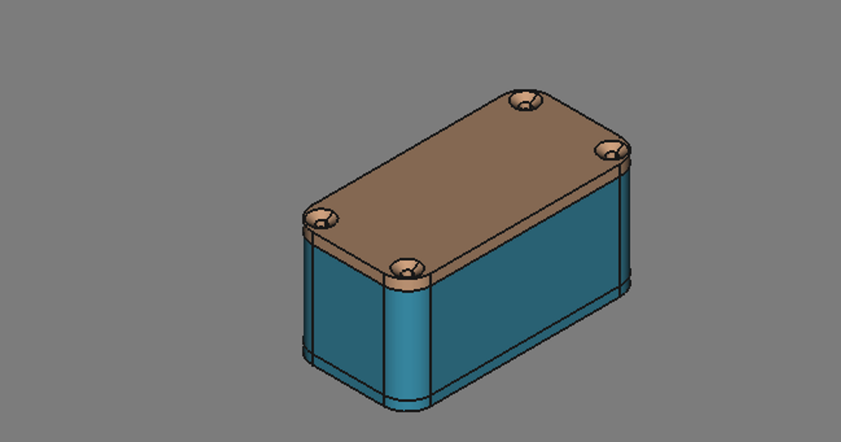 Box for diy electronics projects (extra strong) by ICant3DPrint ...