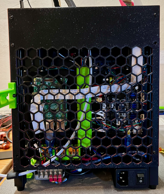 Voron 0.1 backpanel with honeycomb pattern - multicolor by 3DesignsCH ...