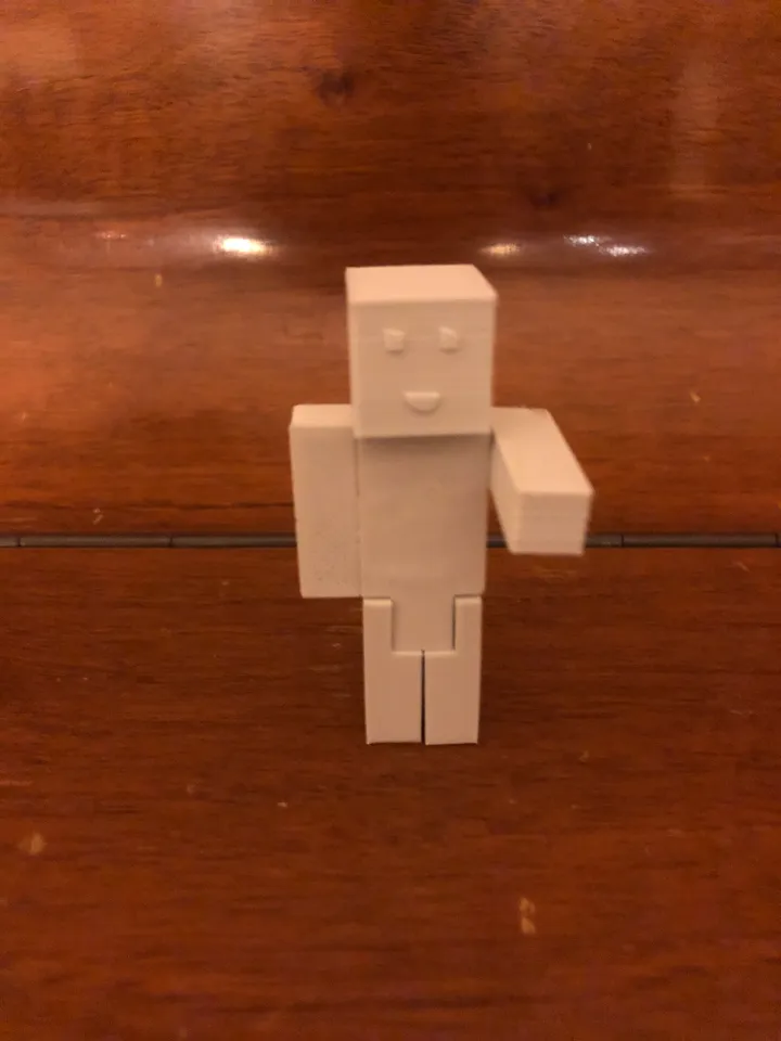 Minecraft-Steve by 3D Brother | Download free STL model | Printables.com