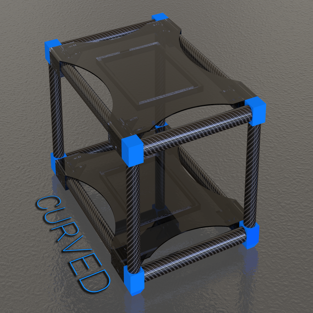 Tube Frame Desk Organizer Stand by The3Designer | Download free STL ...