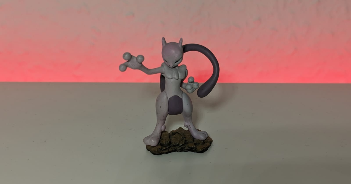 Mewtwo Pokemon by NilsGFX | Download free STL model | Printables.com