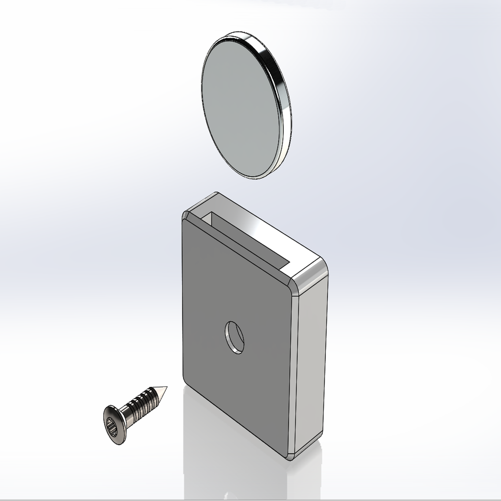 Magnetic Ruler Mount by The3Designer | Download free STL model ...