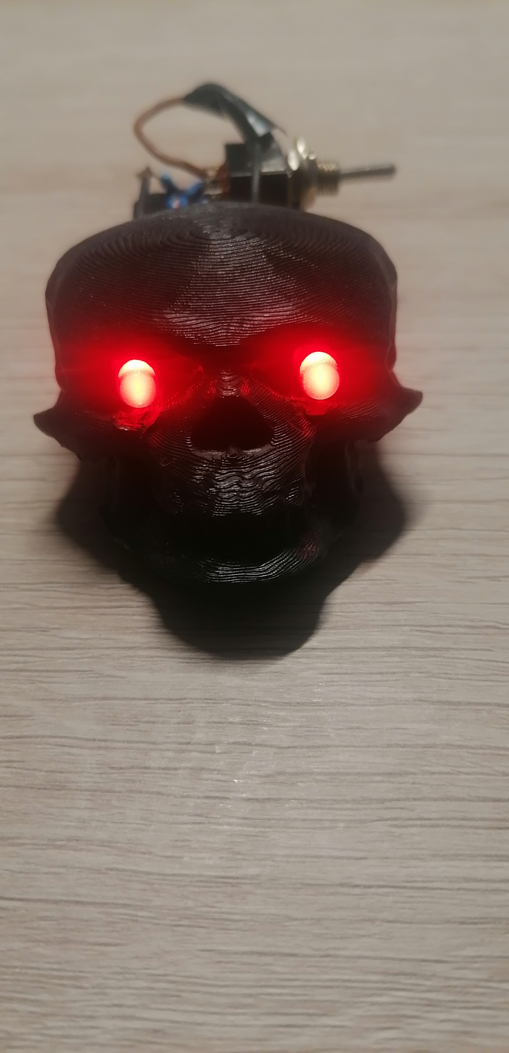 Calavera con leds by Daniel | Download free STL model | Printables.com