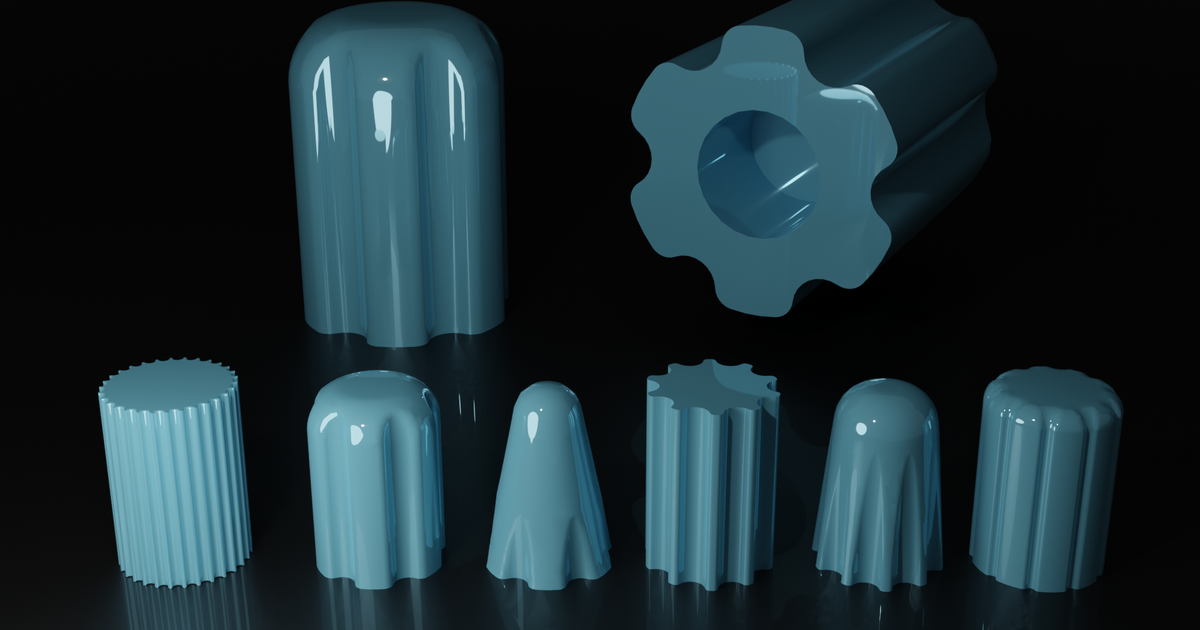 Potentiometer knobs by ICant3DPrint | Download free STL model ...