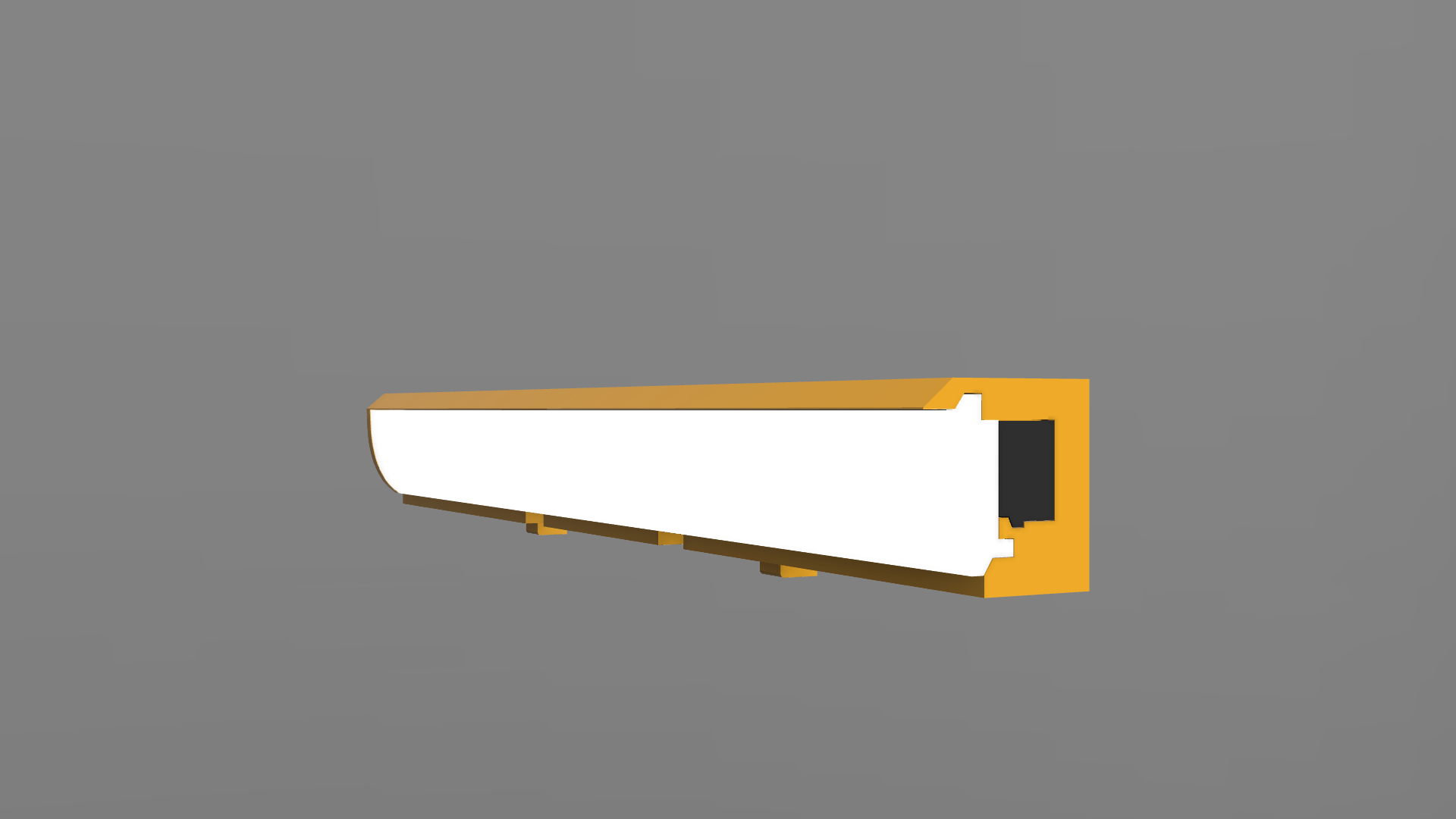 Bambu Lab P1P Modified LED Mount 2.0 by Brody | Download free STL model ...