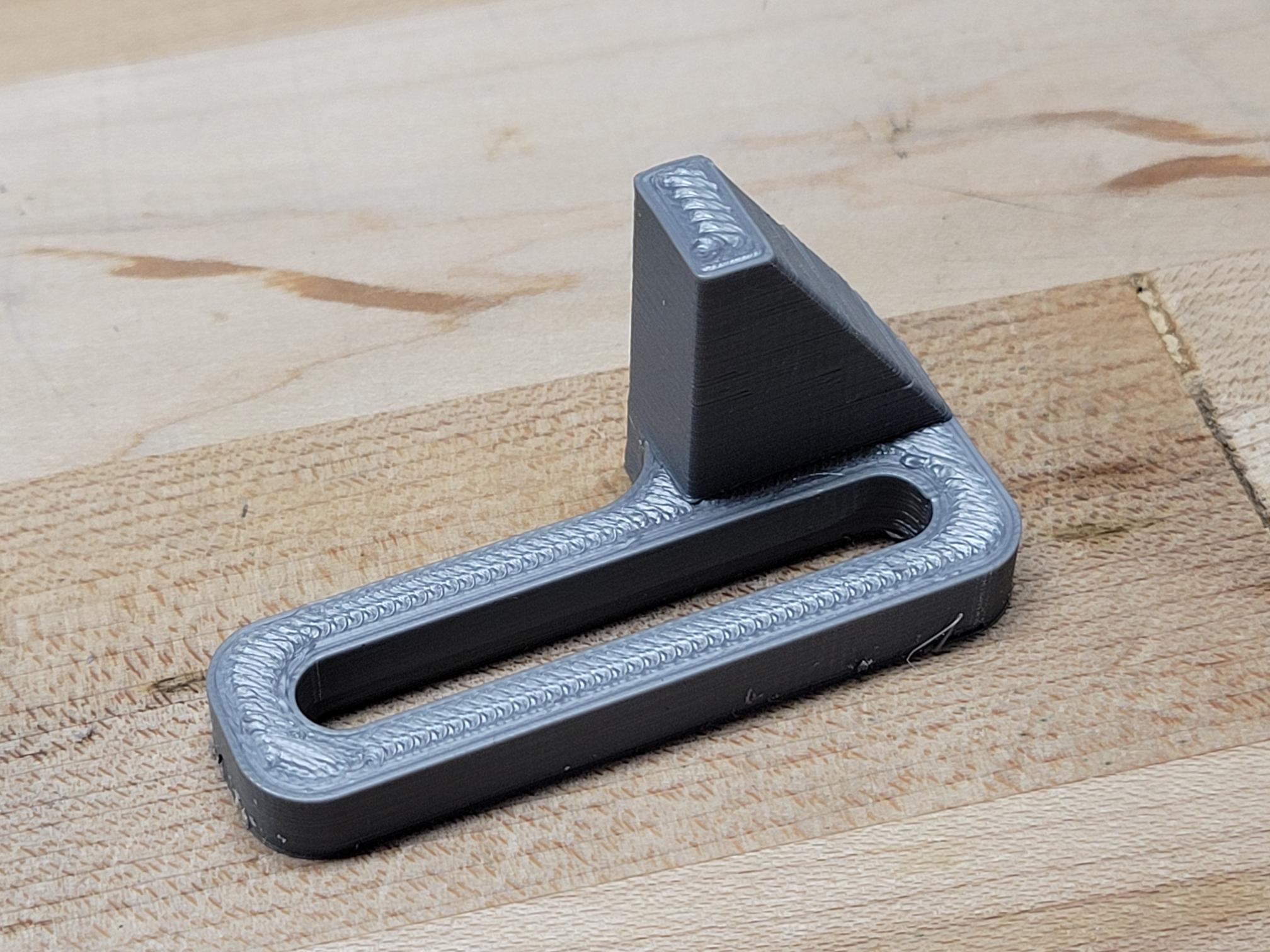 CNC end stop for the Saunders Hobby Mod Vice by Michel Theriault ...