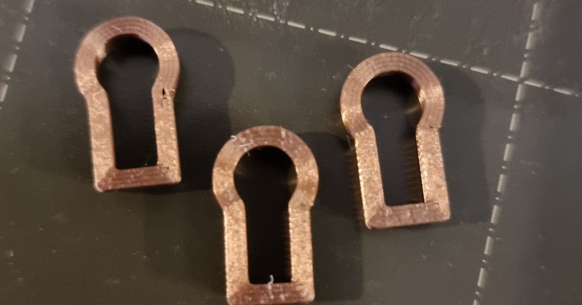 Small Keyhole Insert by vulterey | Download free STL model | Printables.com