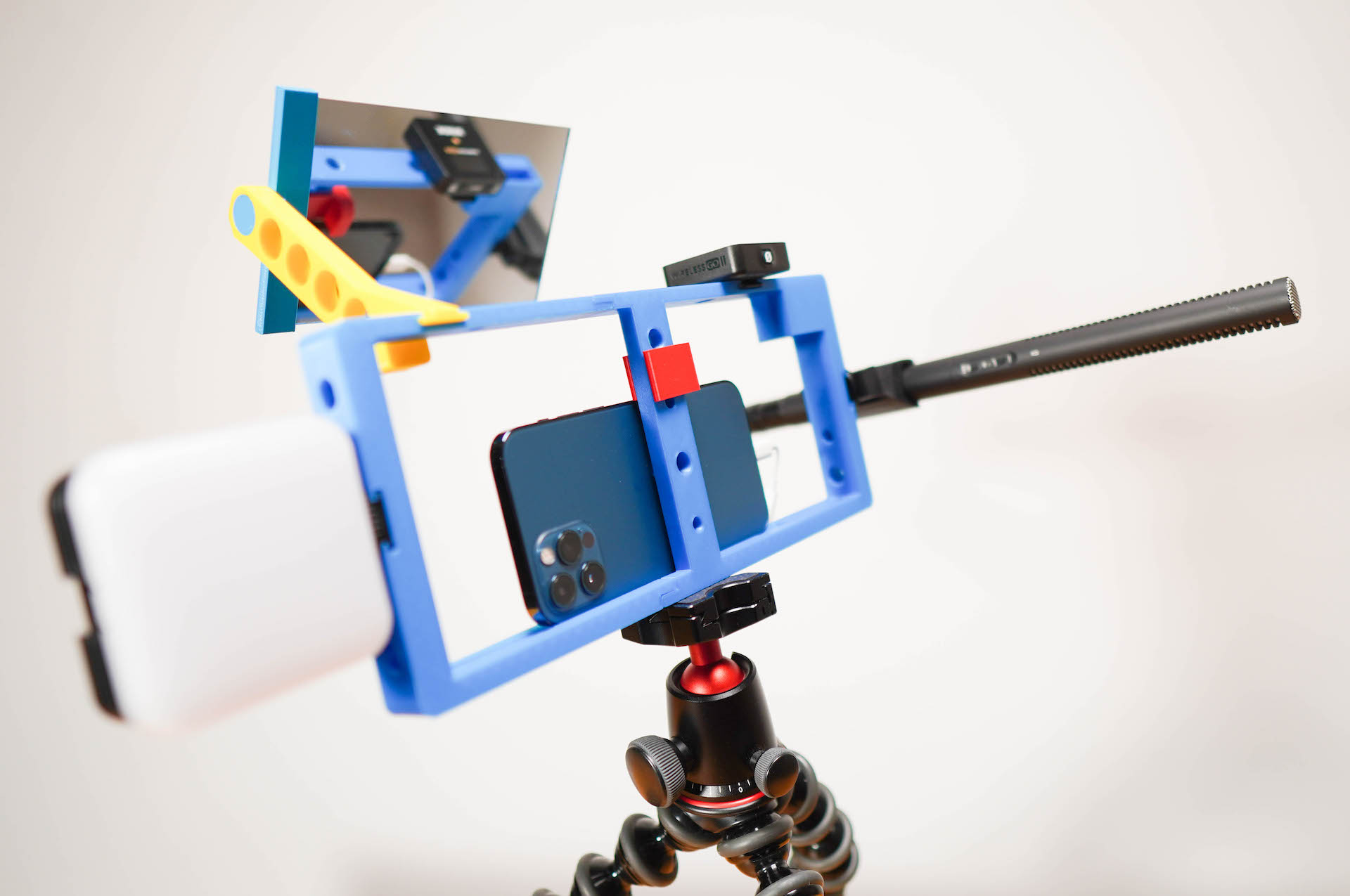 iPhone camera rig / cage with flip mirror. by Pavlo Khmel | Download ...
