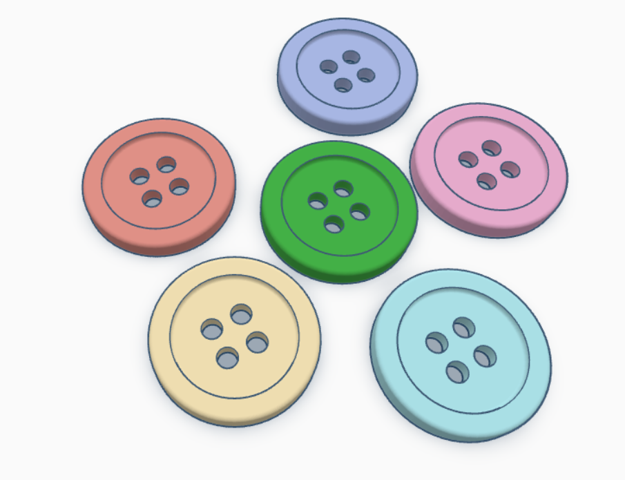 Button (Scalable) by EldarHan | Download free STL model | Printables.com