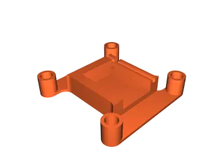 30x30 ELRS receiver holder. by H.Veenstra | Download free STL model ...