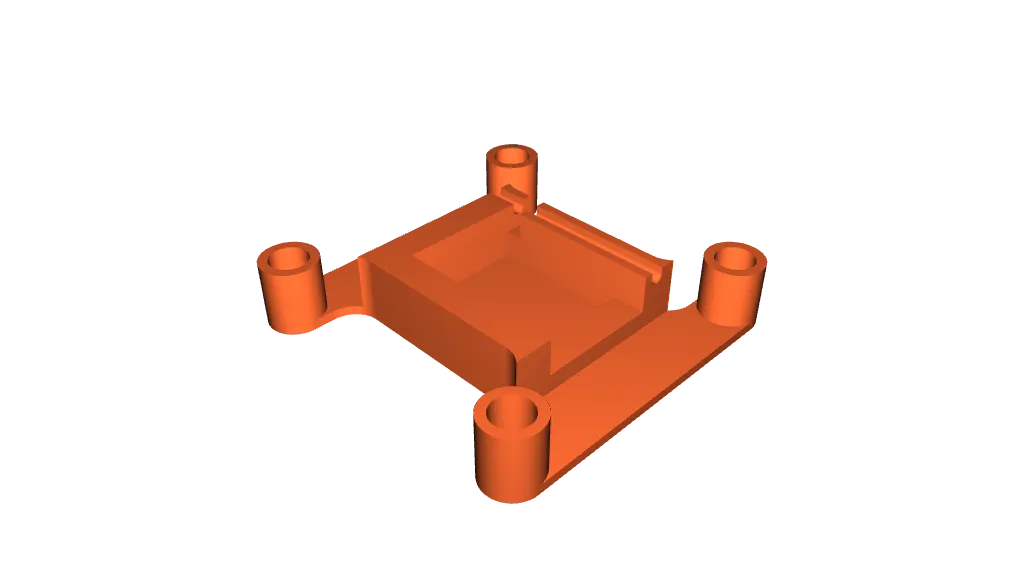 30x30 ELRS receiver holder. by H.Veenstra | Download free STL model ...