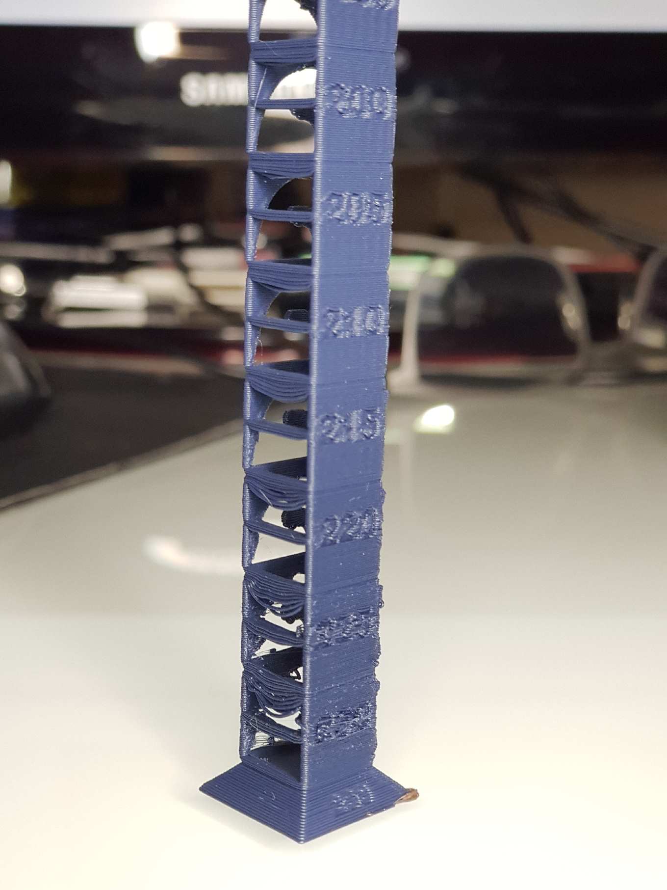 Temp tower Test Temperatura 185-230 50min 3grams + CONTAINER by Lune ...