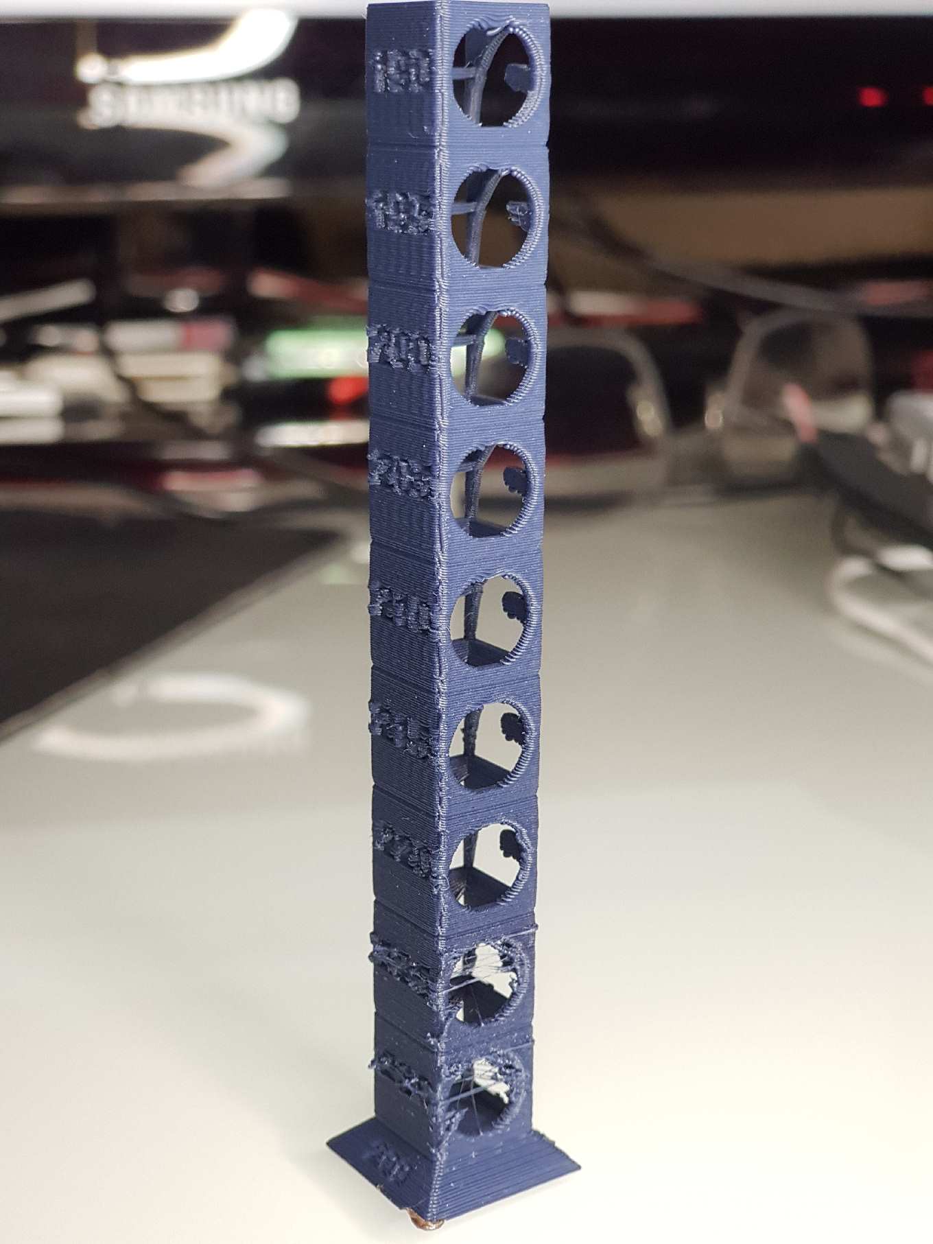 Temp tower Test Temperatura 185-230 50min 3grams + CONTAINER by Lune ...