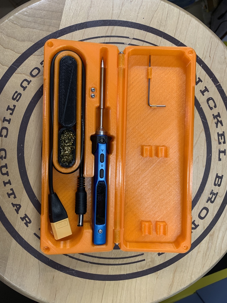 TS100 Box Case with XT60 Adapter - ReMix (New Top for extra tips) by ...