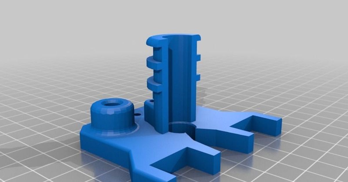 Common Dual Extruder Wire Loom Strain Relief by DMyers | Download free ...