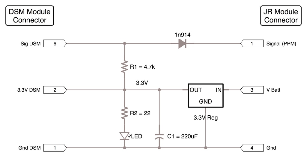 DIY Spek DSM2 / DSMX JR Module - For my Taranis & Horus by DMyers ...